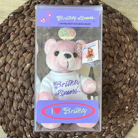 Britney Spears | Toys | Britney Spears Limited Edition Bean Bear | Poshmark